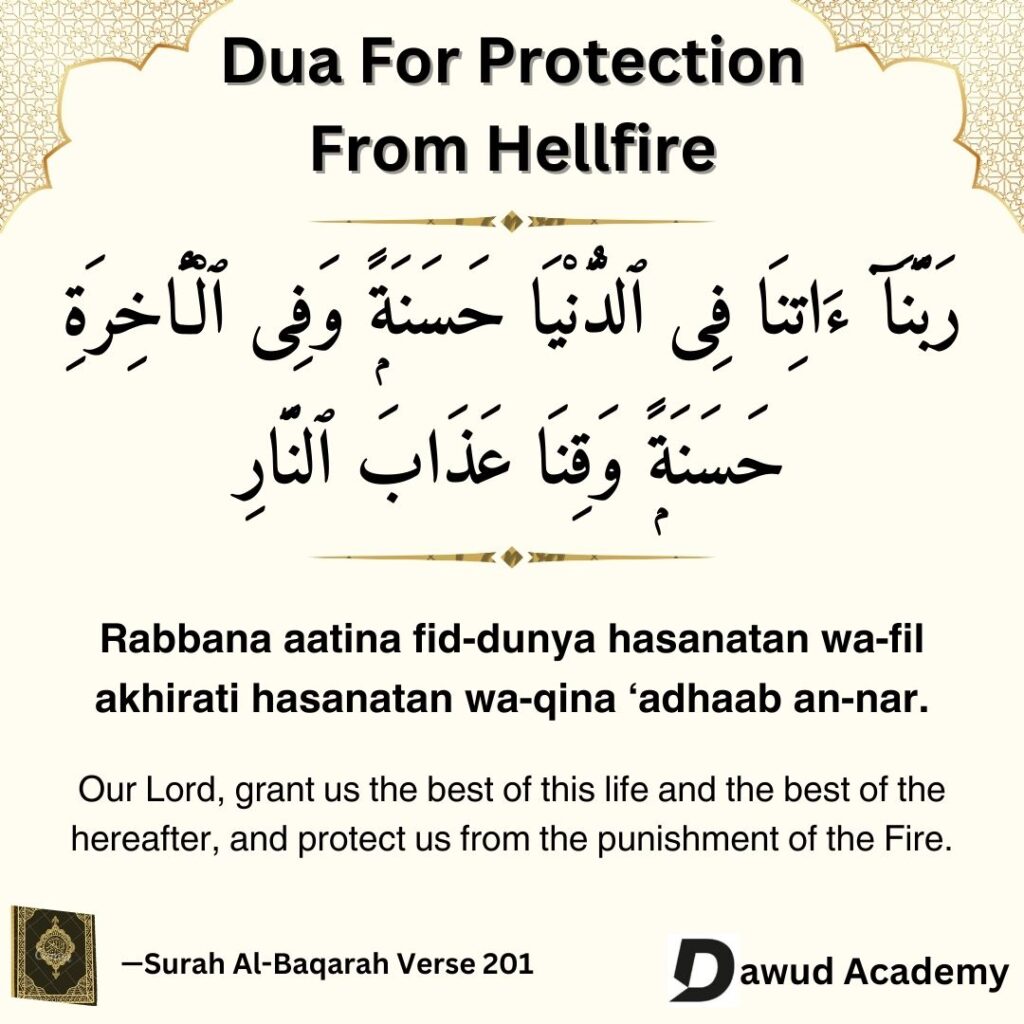 Best Dua For Jannah, Paradise And Protection From Hellfire