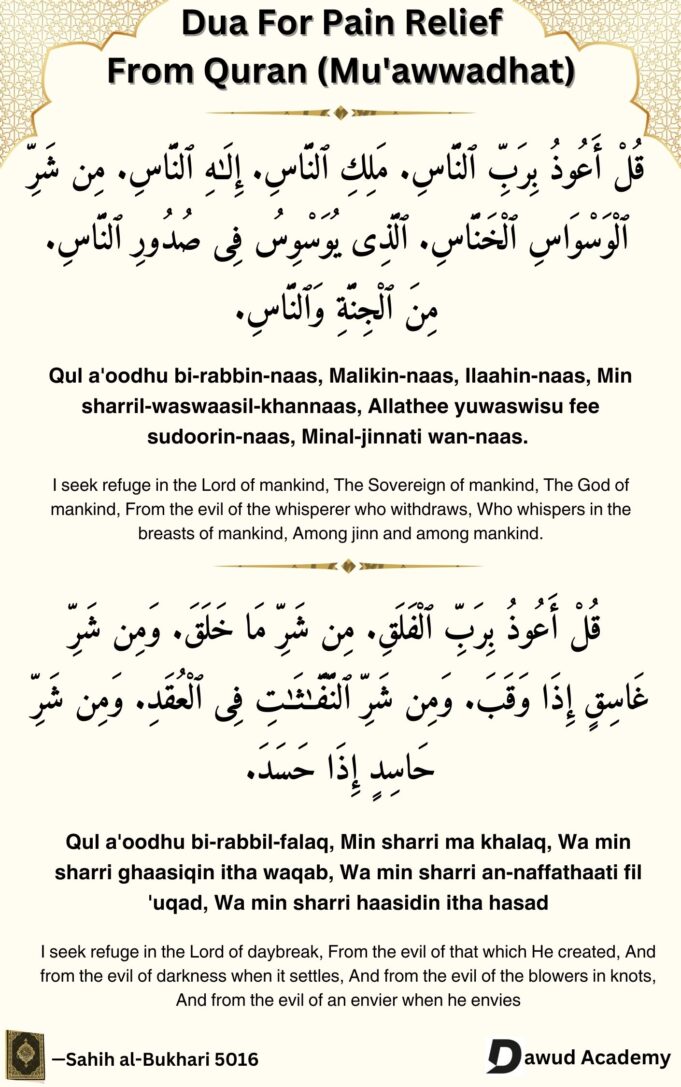 What Is The Best Dua For Pain Relief From The Quran & Hadith