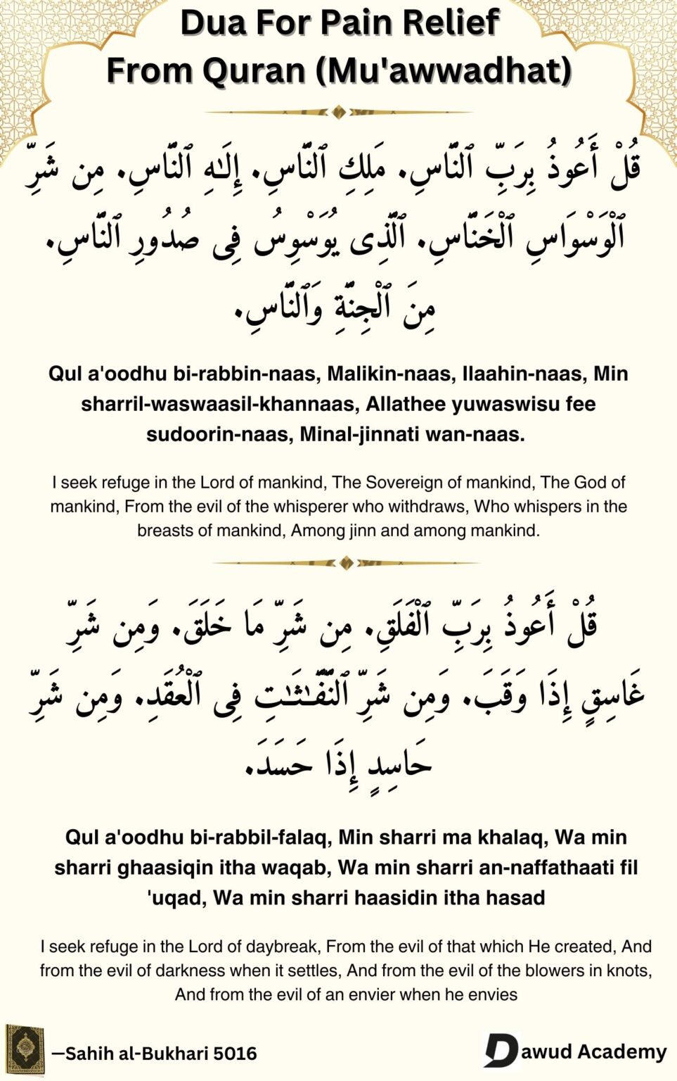 What Is The Best Dua For Pain Relief From The Quran & Hadith